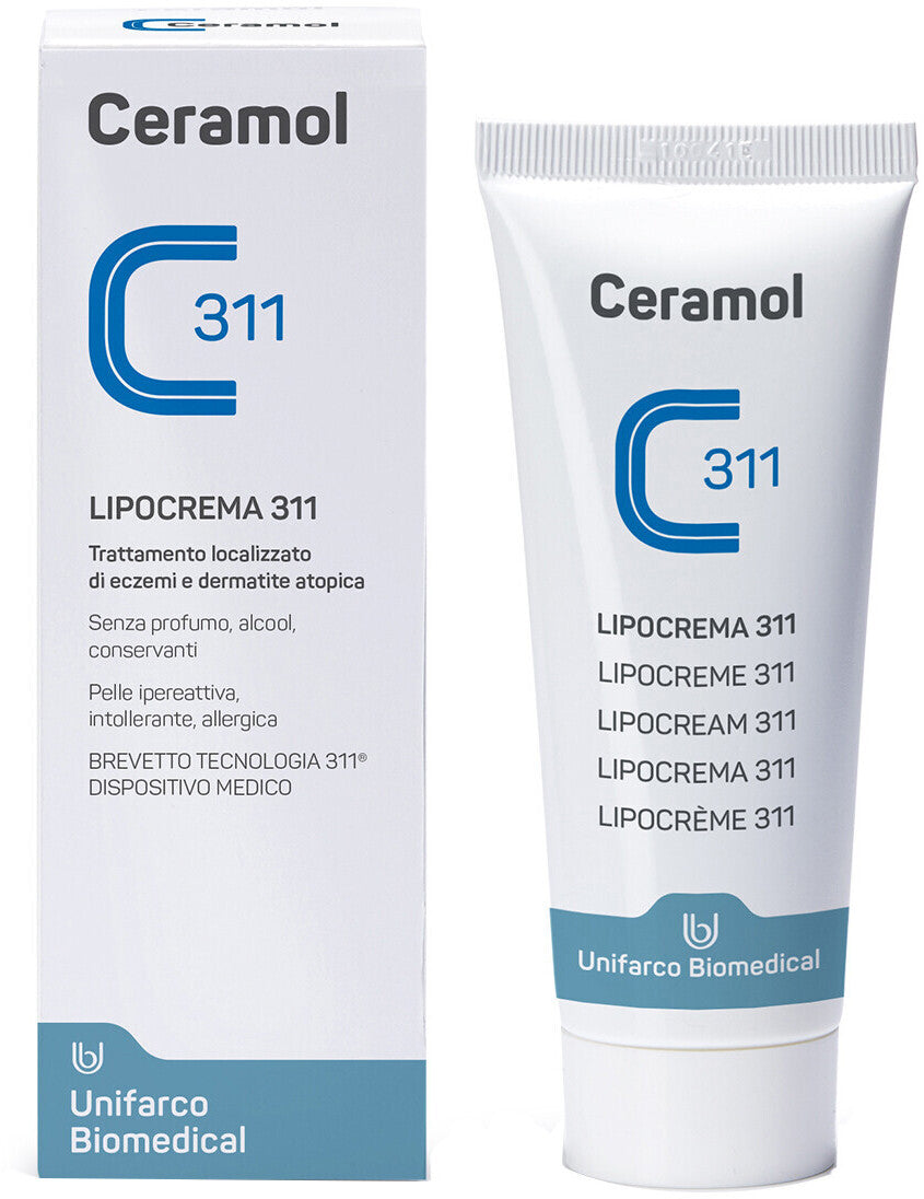 CERAMOL Lipocream 311 - Localized treatment, eczema and atopic dermati ...