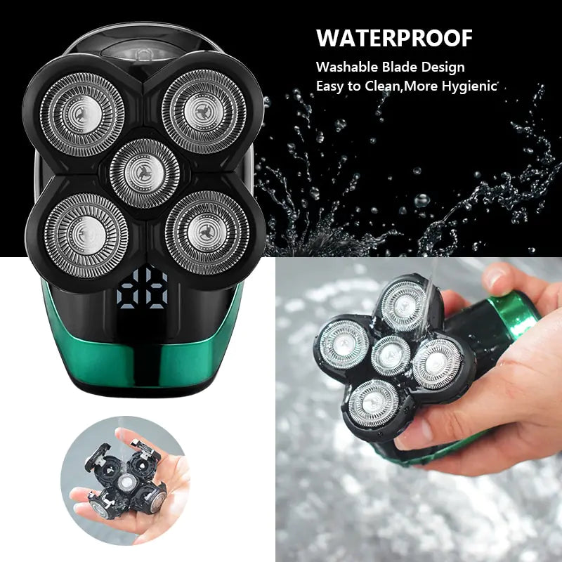 Rechargeable Bald Head Electric Shaver – AKIRA-PRO-SUPPLIES