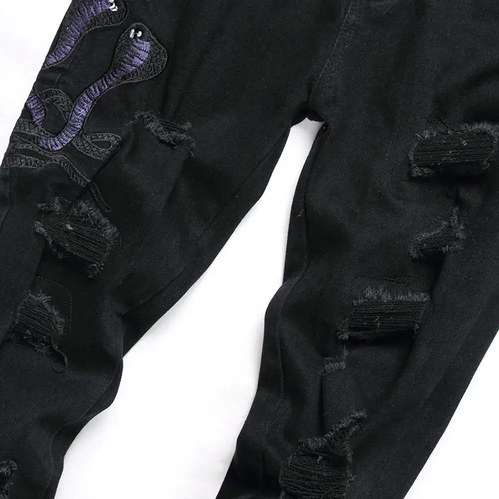 Black Python Jeans – AKIRA-PRO-SUPPLIES